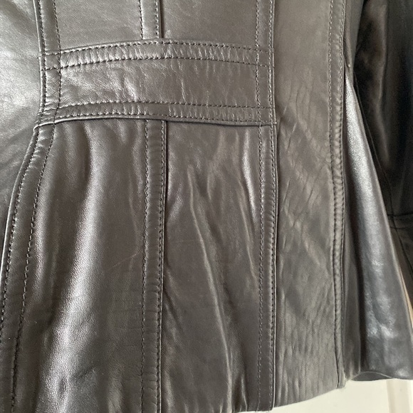 Avanti | Jackets & Coats | Avanti Black Genuine Leather Jacket With 3 ...